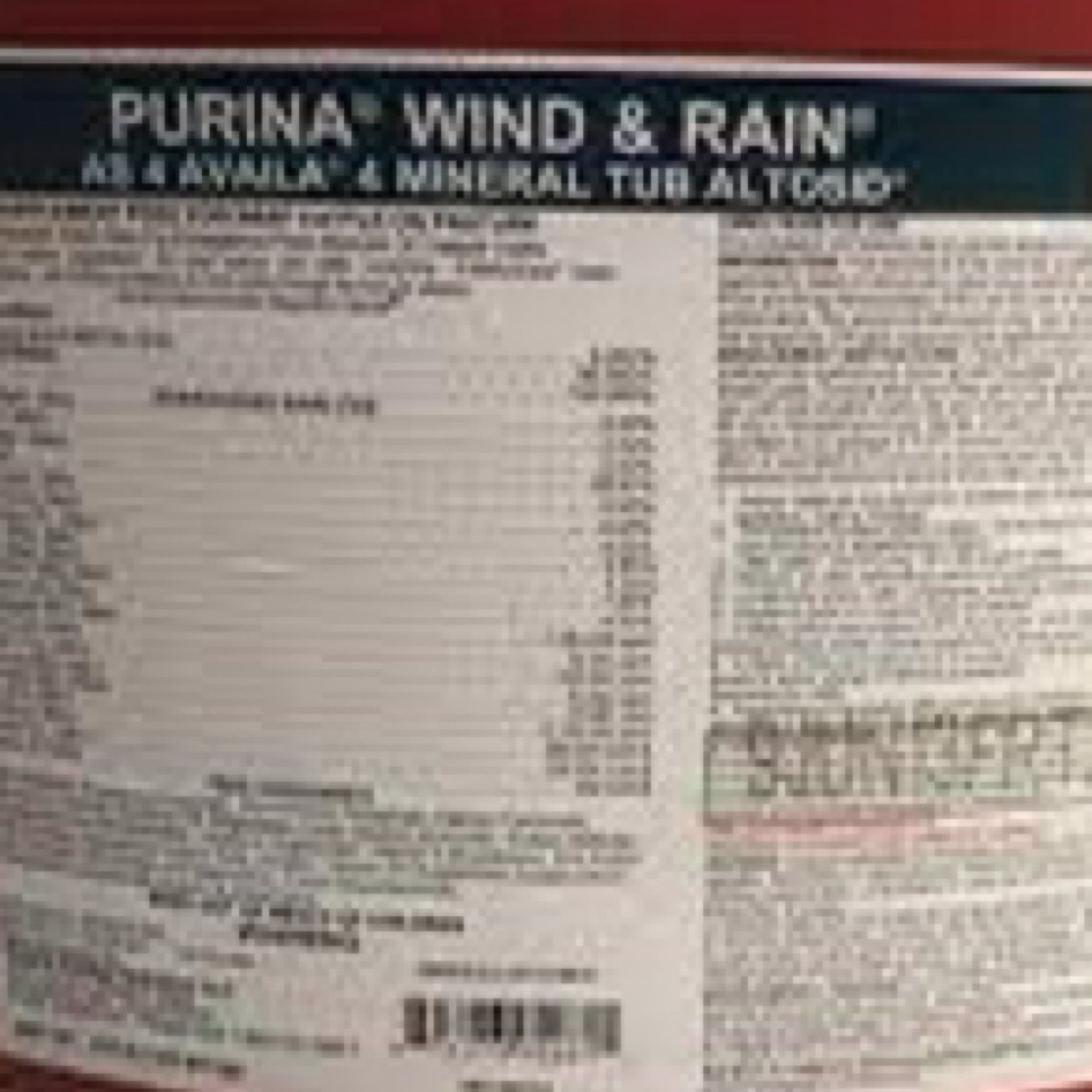 Tub - W&R All Season 4, Availa 4, with Altosid (Fly Control)- 225 ...